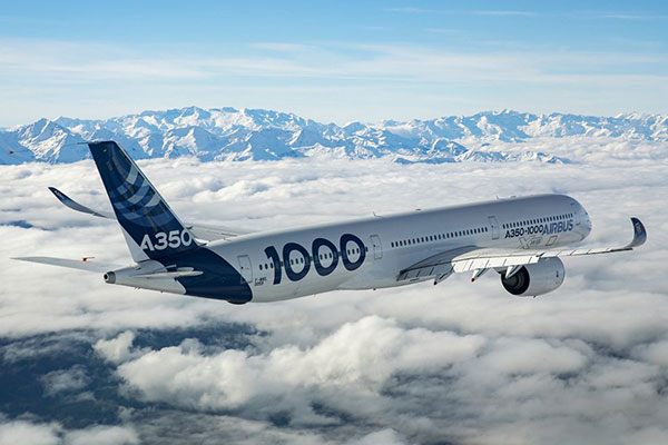 With Type Certification achieved, the A350-1000 is ready for first delivery