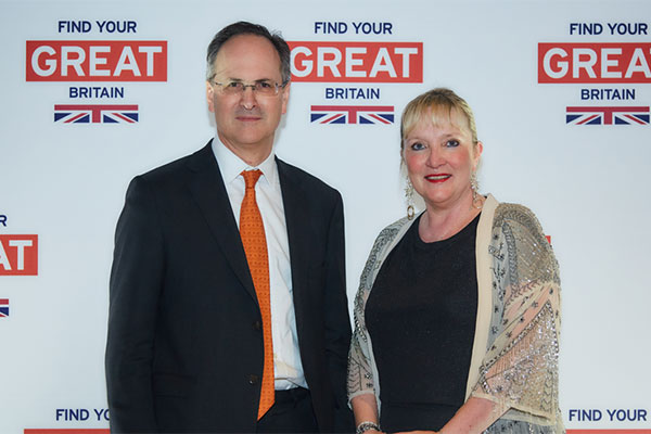 Philip Parham and Tricia Warwick