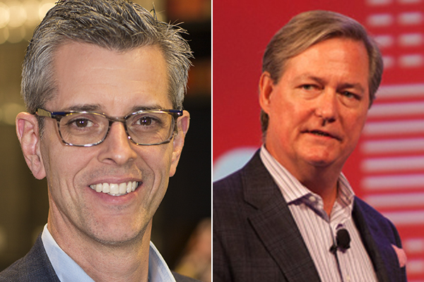 (L-R) Shirk and Wade take on new roles