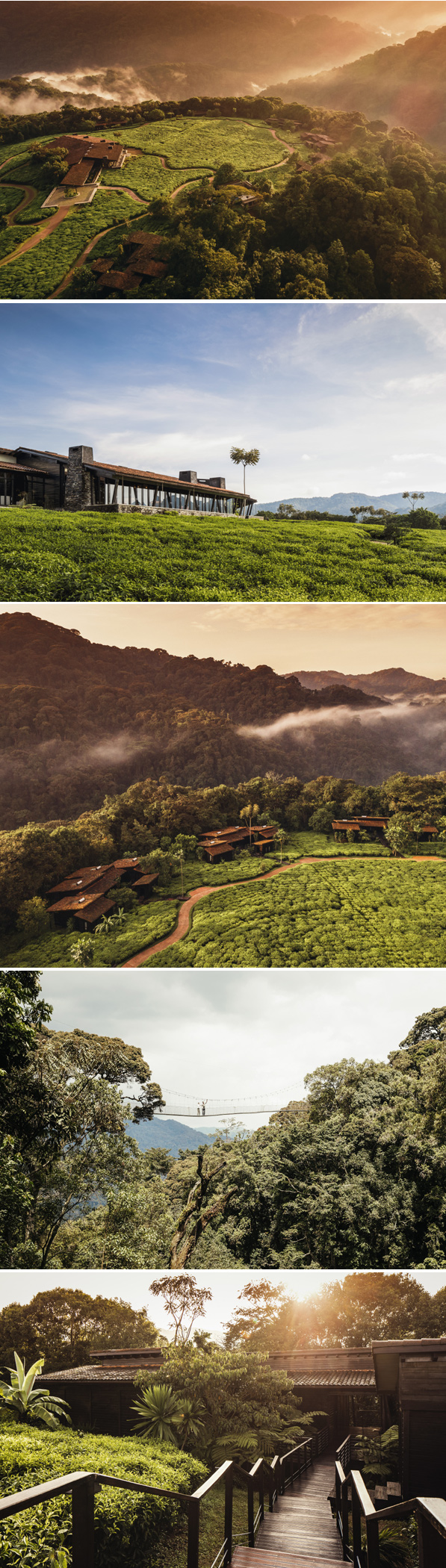 The captivating One&Only Nyungwe House resort, on the edge of the vast ...