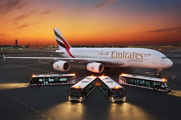 Emirates plans to bring in a fleet of new high tech buses to provide ...