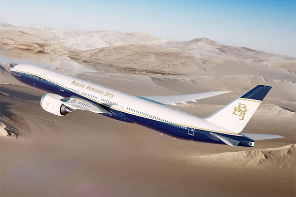 Boeing Business Jets said it is launching the BBJ 777X, a new Boeing ...