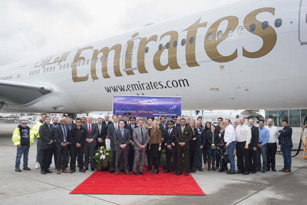 Emirates celebrated an important fleet milestone with the delivery of ...