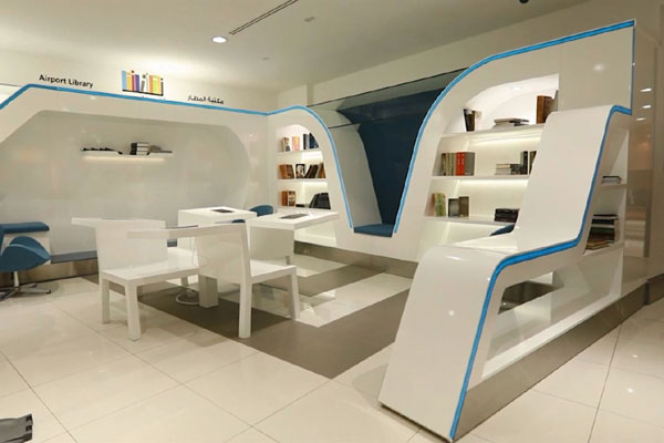 New libraries opened across Abu Dhabi airport's T1 and T3