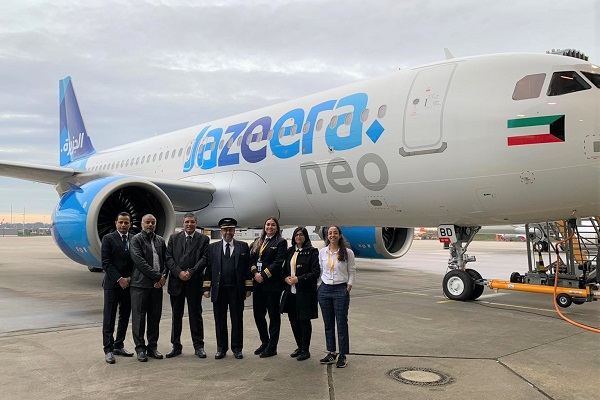 Kuwait's leading low-cost airline Jazeera Airways said it has taken ...