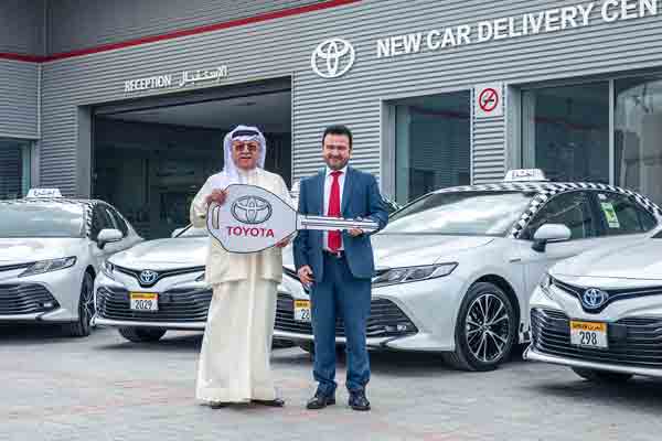 Arabian Taxi receives Toyota Camry hybrid fleet