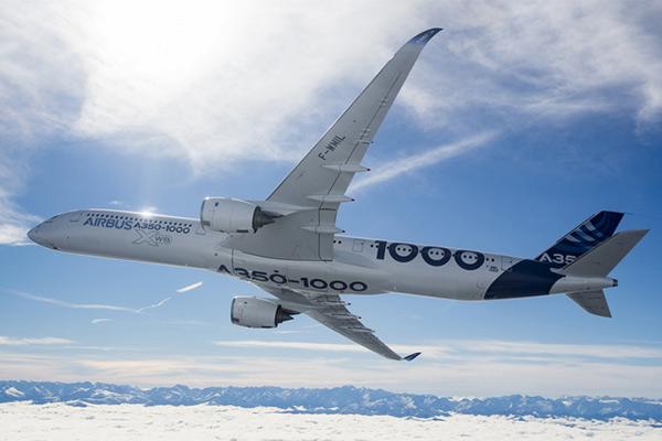 Airbus to display widebody A350-1000 at Russia show
