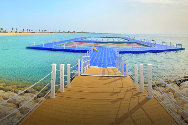 Bahrain opens first-of-its-kind open swimming facility
