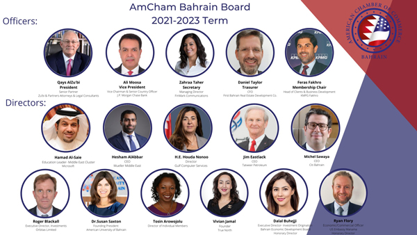 AmCham Bahrain announces new board and officers