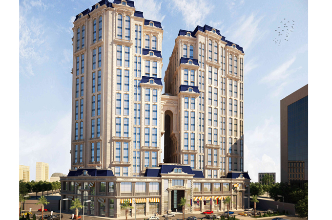 The Bin Al Sheikh Towers in Doha