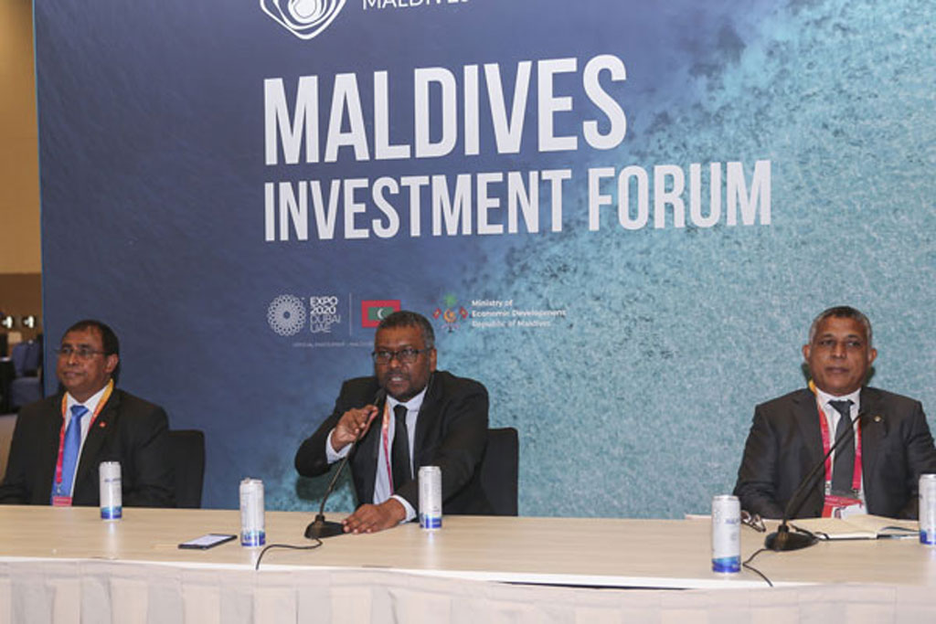 The Maldives Investment Forum in progress