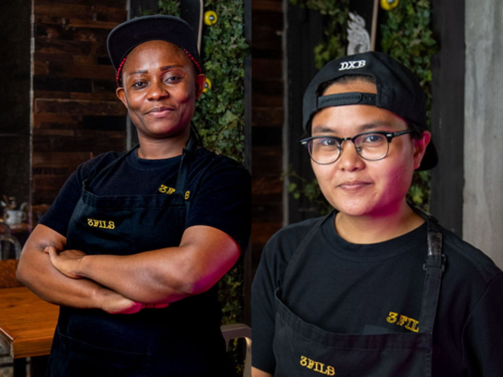 Chef Frances and Chef Angelica