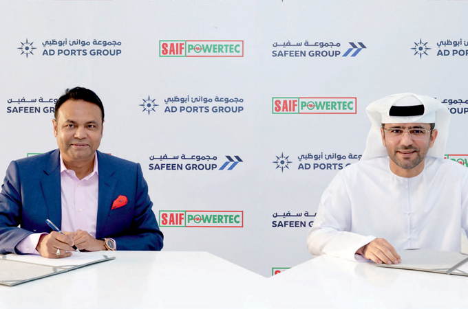 Safeen Feeders signs charter deal with Saif Powertec