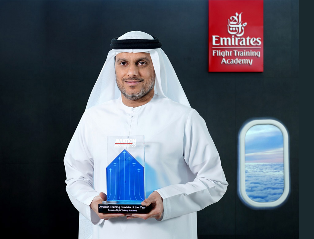Emirates Flight Training Academy (EFTA) won the much-coveted Aviation ...