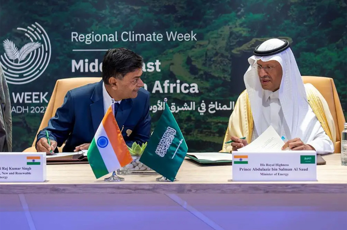 Saudi Arabia, India to cooperate in power, renewables sectors