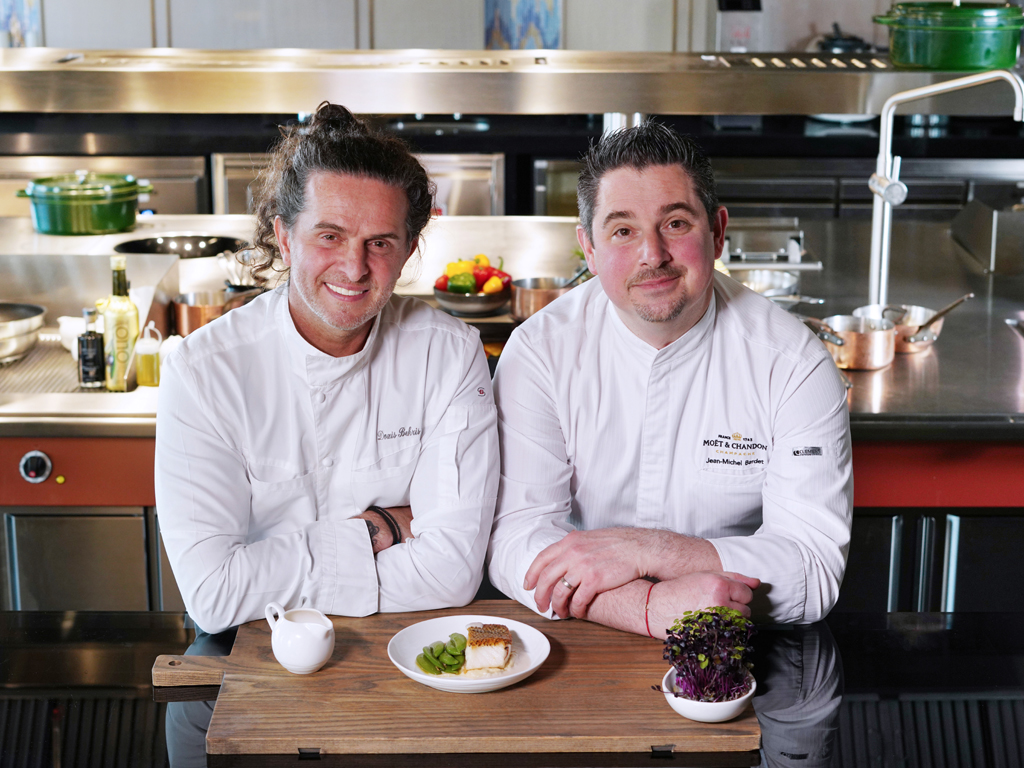 Jean Michel Bardet and Doxis Bekris collaborate on new dishes
