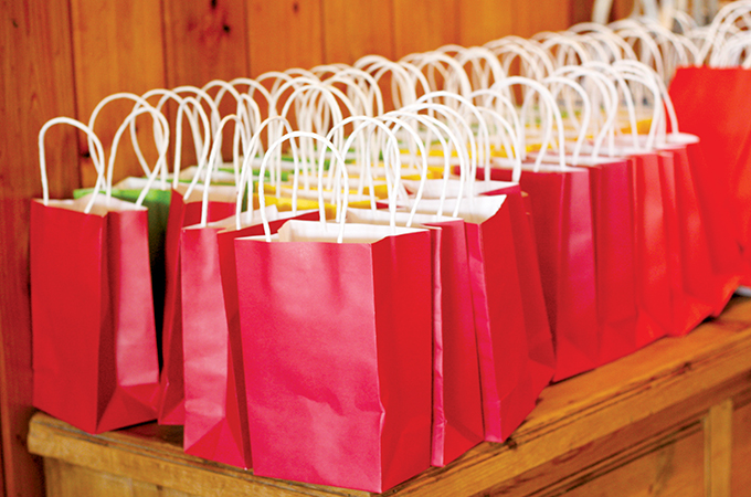 At the end of every event, goody bags become inundated with printed ...