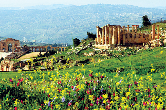 Jerash in Jordan is commonly believed by experts to be one of the best ...
