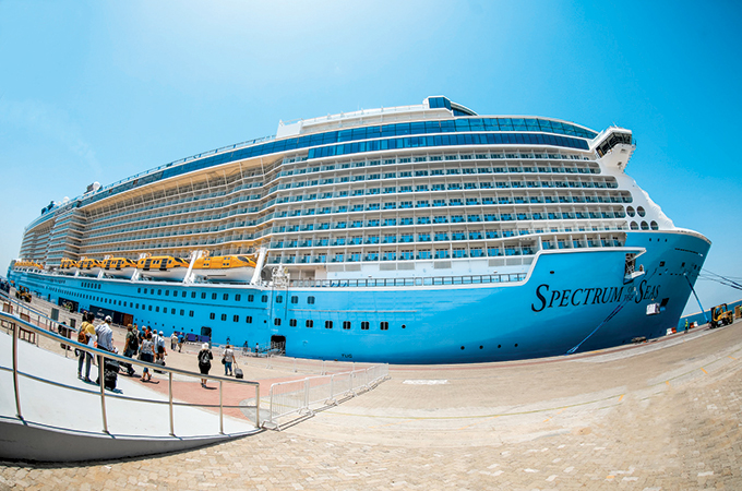 Spectrum of the Seas is the first Quantum Ultra class ship in the fleet