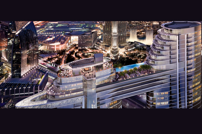 The newly opened Address Sky View