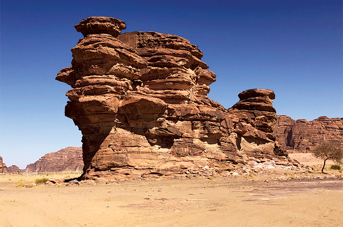 Bajda Mountains, Neom. Photo Credit: Bill Grieve