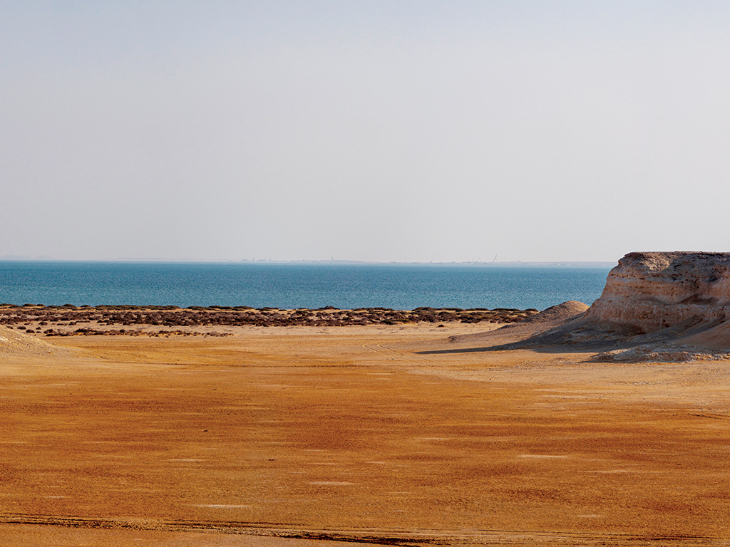 Rock formations in Bahrain’s Hawar Island