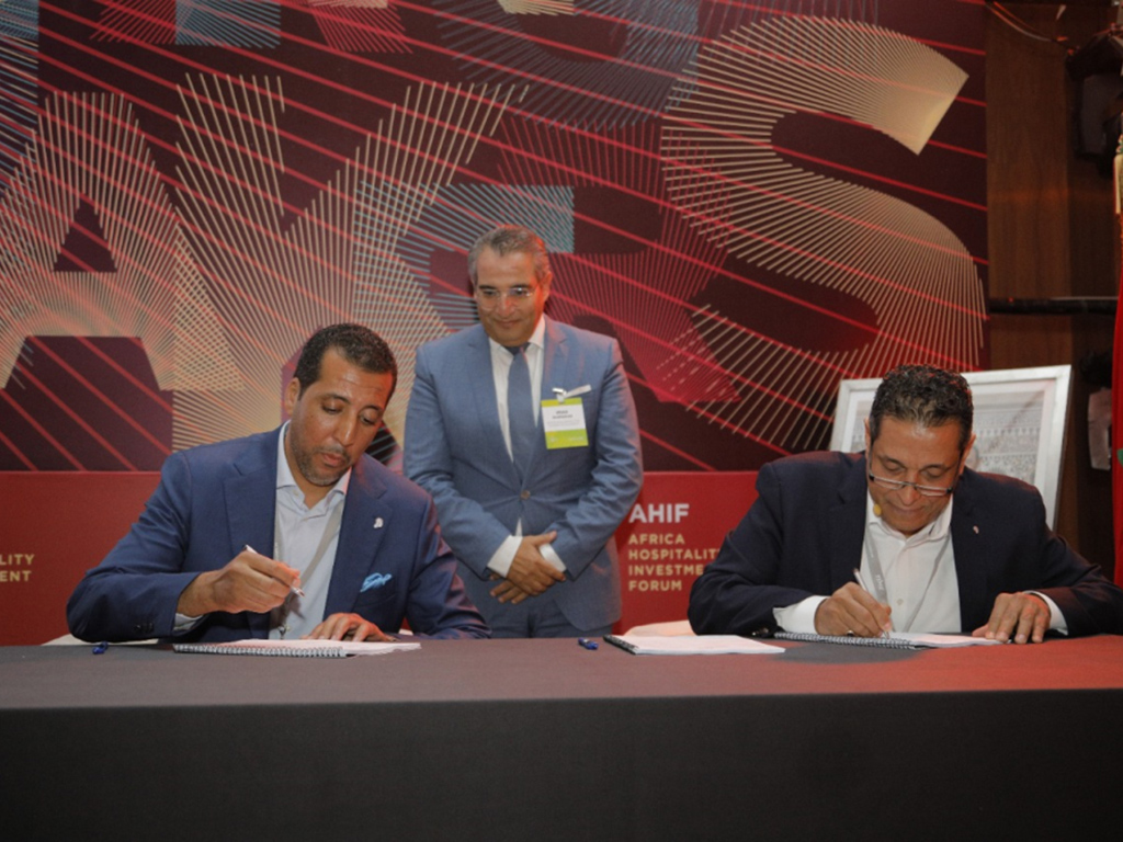 Mohamed Awadalla, CEO of TIME Hotels signs Moroccan deal at AHIF