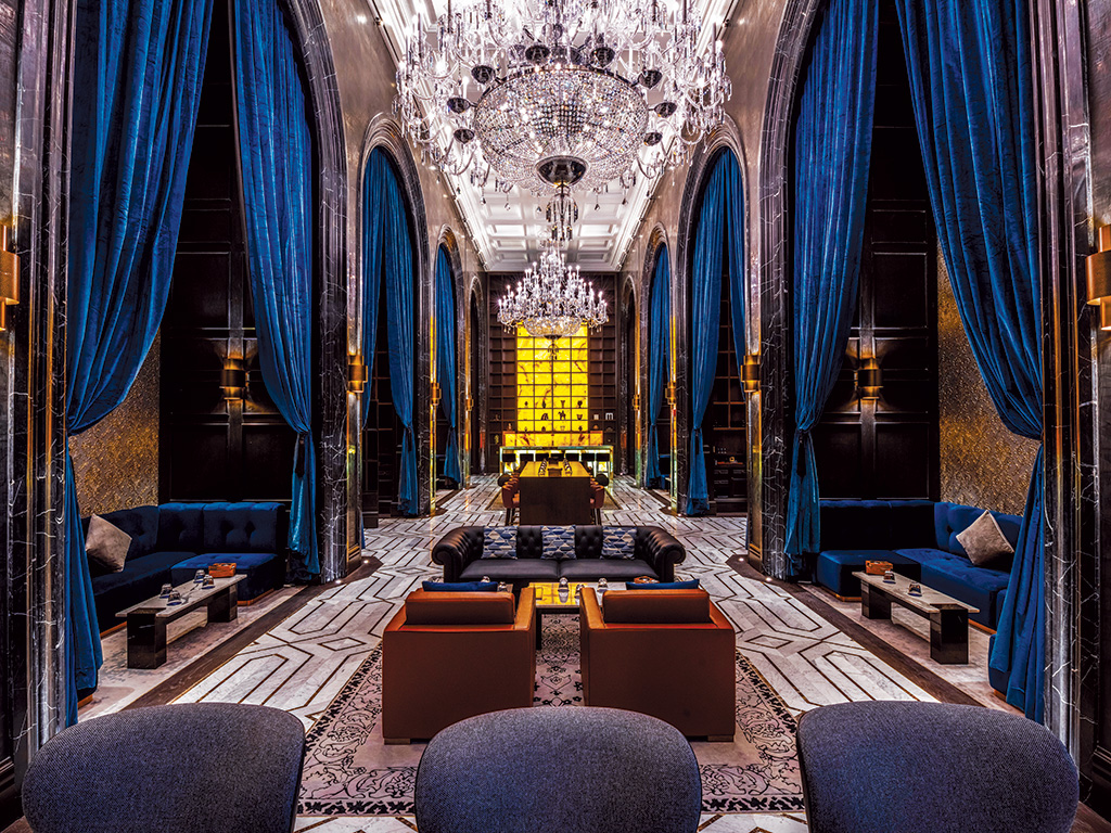 Blue Cigar at Raffles Doha provides a glimpse of the opulence