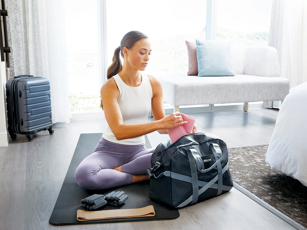 Travel light and borrow Westin gear for a fit stay