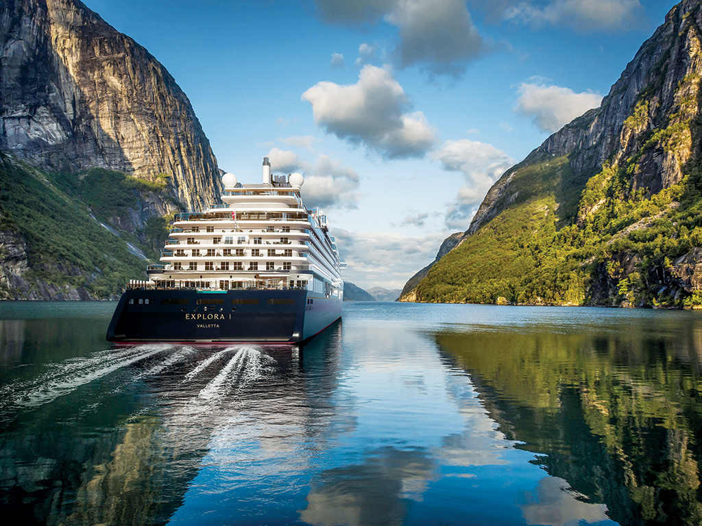 EXPLORA I from Explora Journeys, the luxury lifestyle hospitality brand of the MSC Group