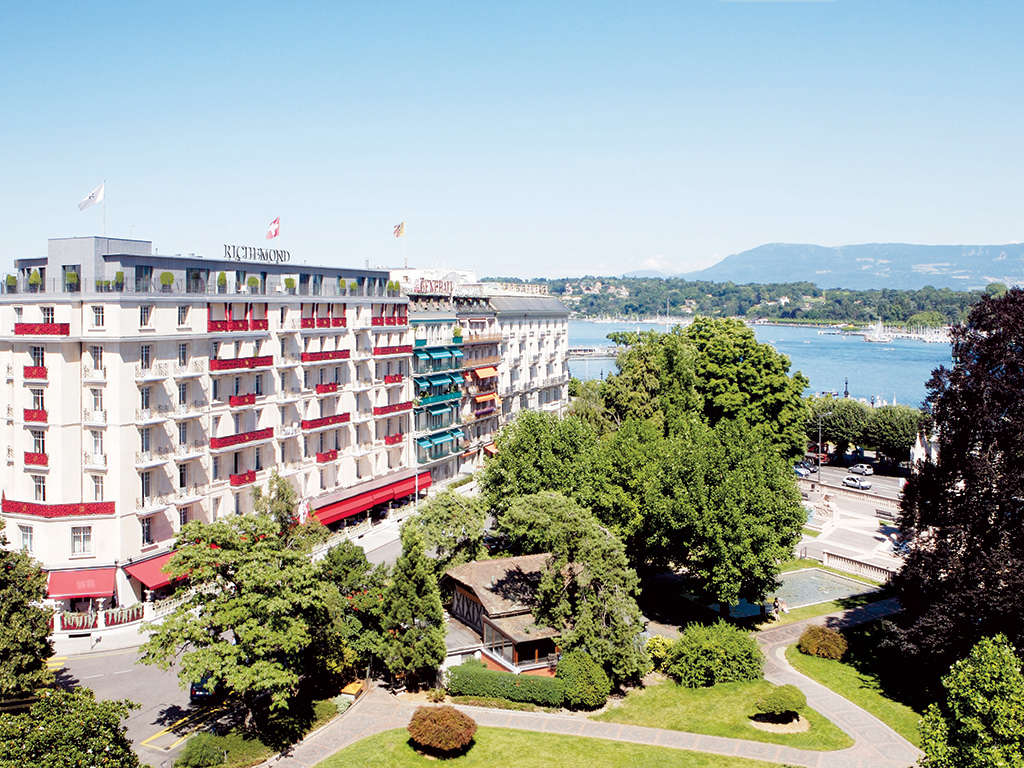 Le Richemond was founded in 1875 and is located on the banks of Lake ...