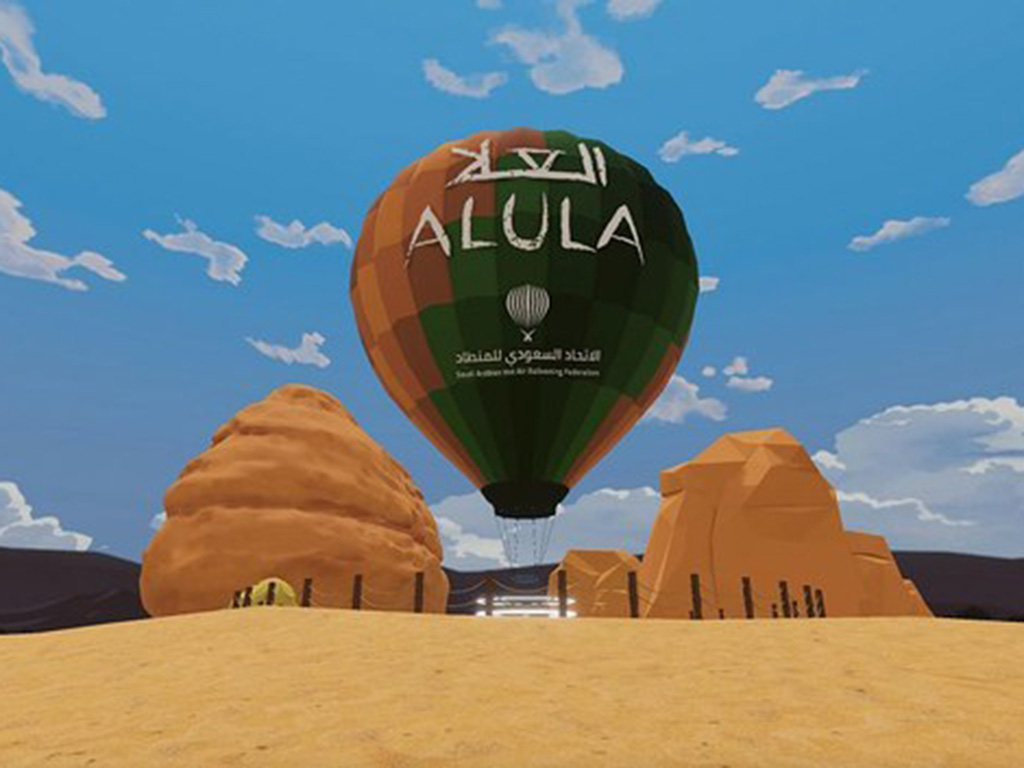 Royal Commission for AlUla (RCU) has launched an interactive hot air balloon experience in the ...