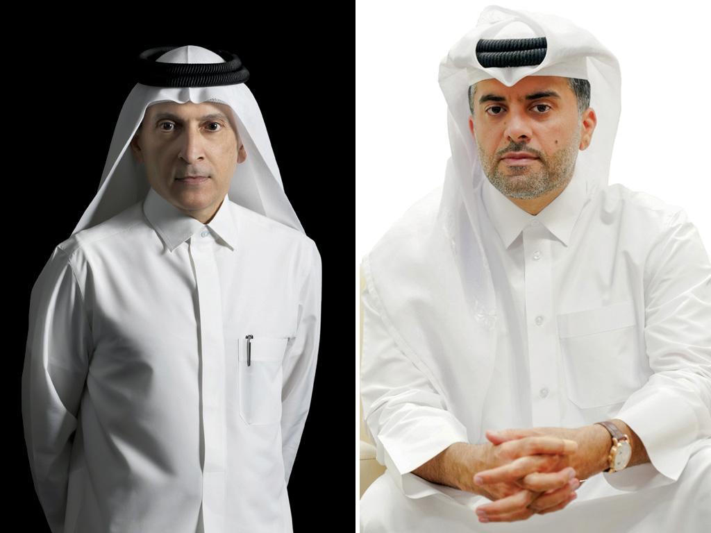 Akbar Al Baker and Eng Badr Mohammed Al-Meer