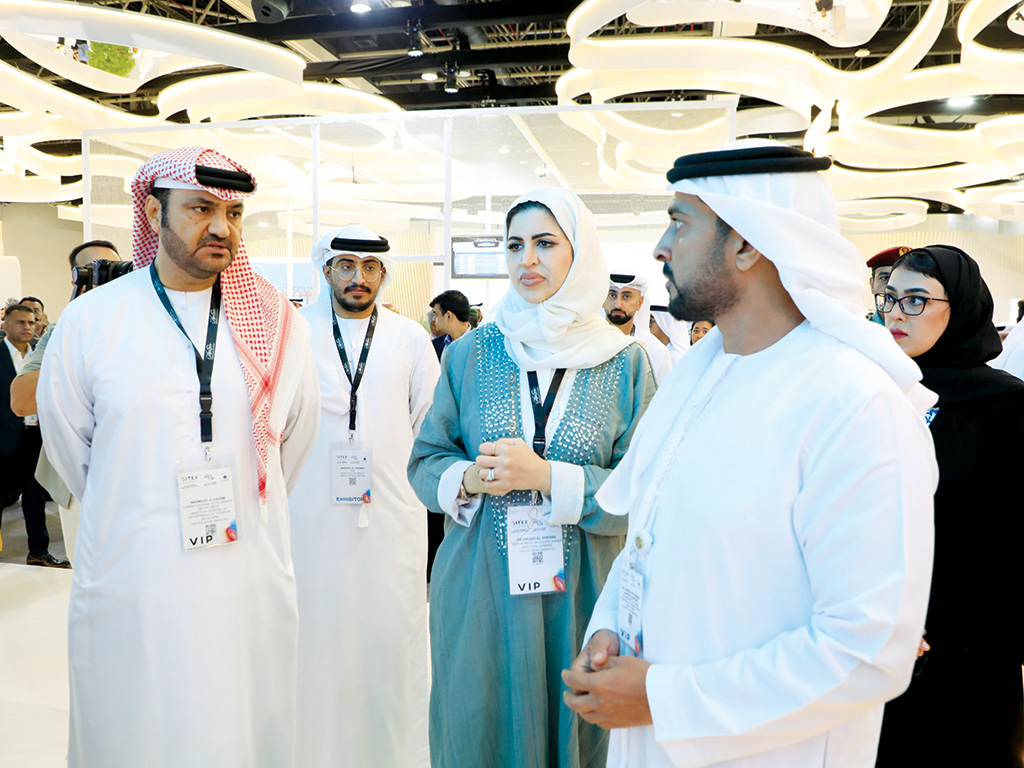 VIP’s attend GITEX 2023 to launch Ajman’s new digital mapping initiative