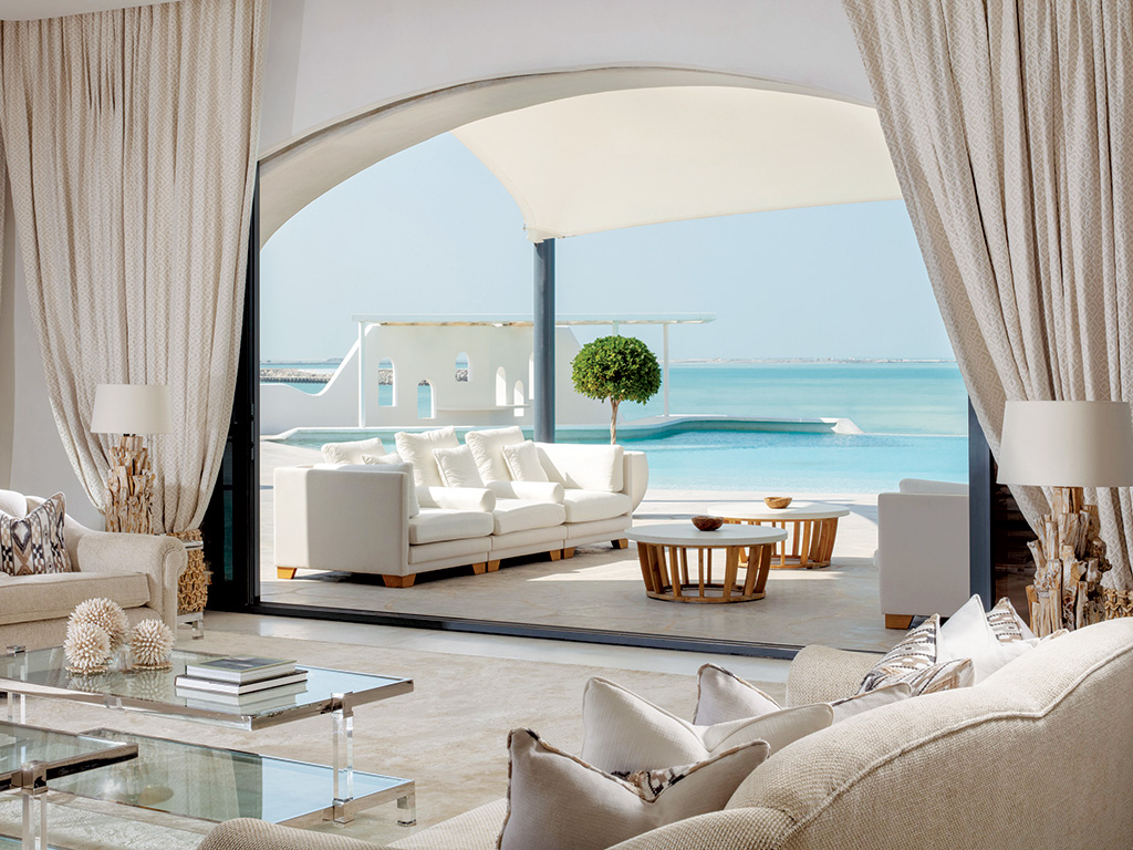 A little slice of Santorini, right here in Abu Dhabi