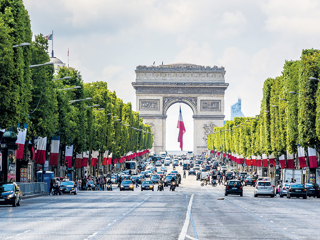 Champs-Élysées ... an iconic boulevard in Paris where culture, luxury ...