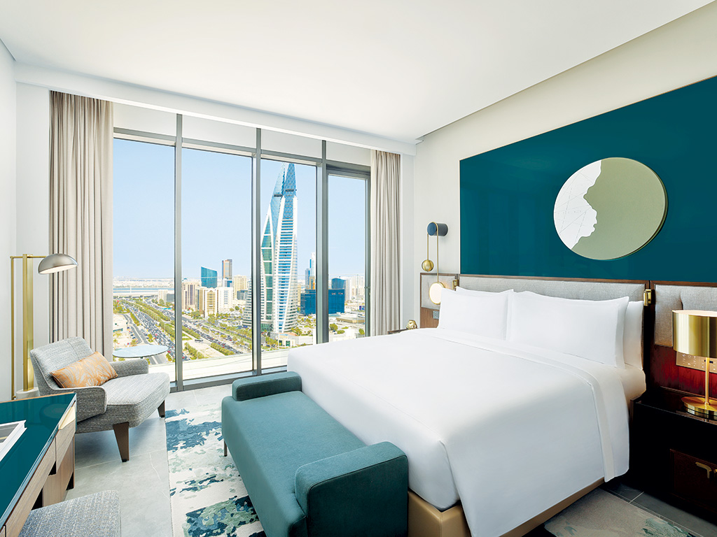 Two-bedroom residential suite, Conrad Bahrain Financial Harbour
