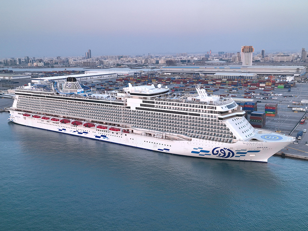 AROYA Cruises’ first commercial sailing of its flagship vessel, AROYA ...