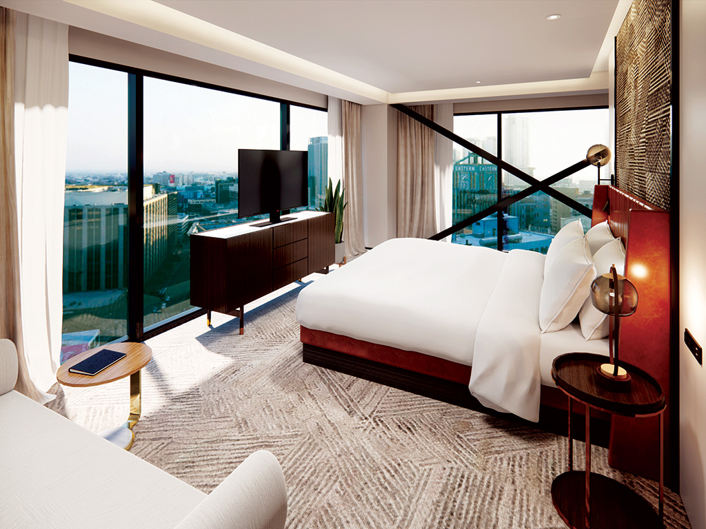 A room with a view in Sheraton Bahrain’s Diplomatic suite