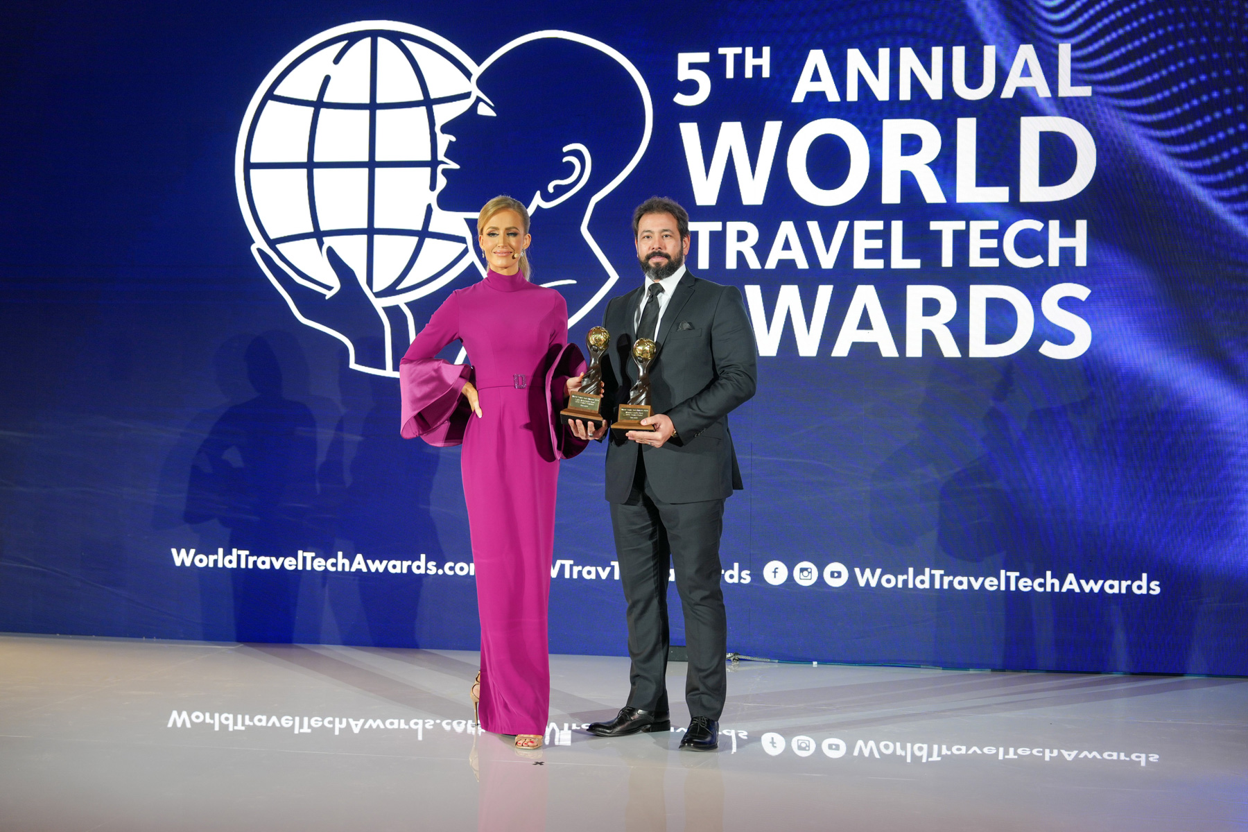 TBO stars shine at the 5th Annual World Travel Tech Awards